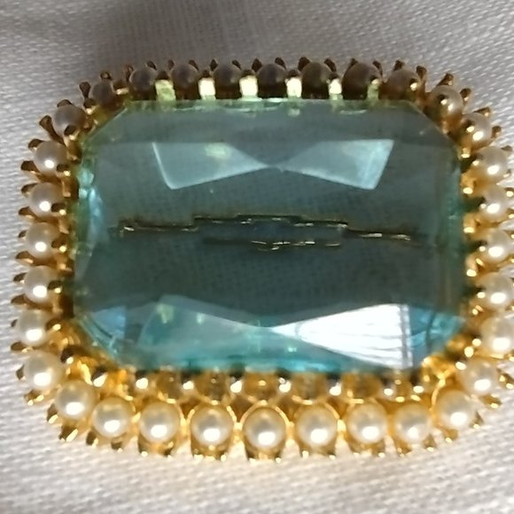 Cadoro, signed | Jewelry | Rare Cadora Aquamarinecolored Stone With ...